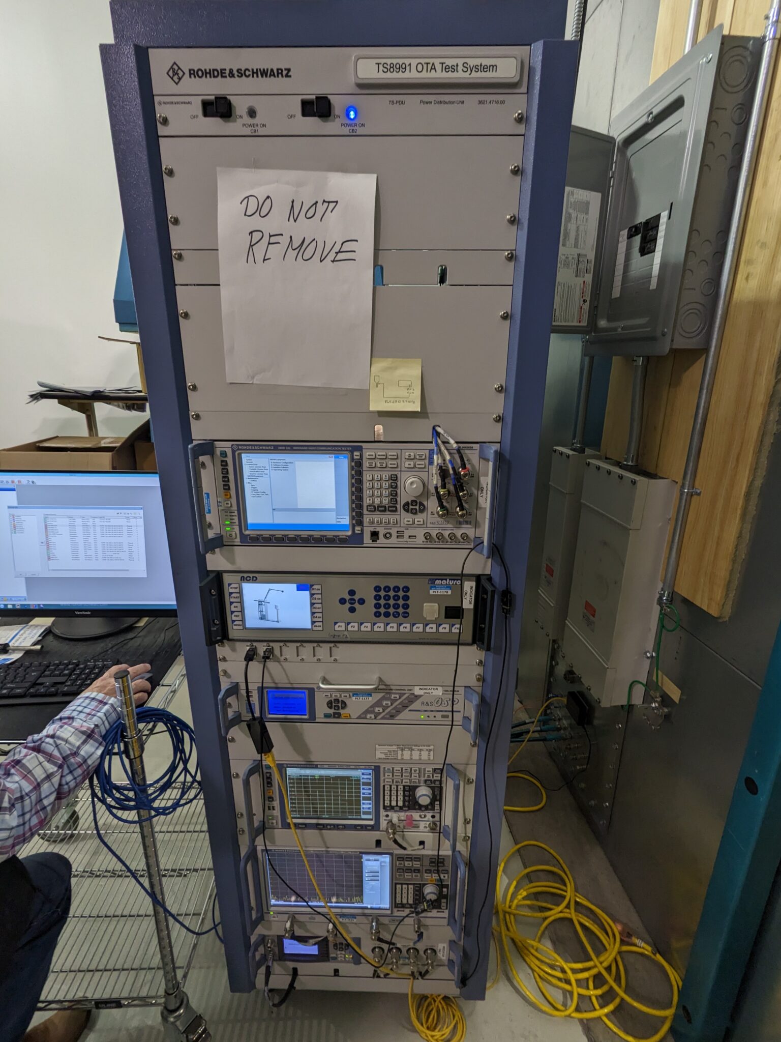 Used Antenna Chamber for OTA and Antenna Characterization Testing - EMC ...
